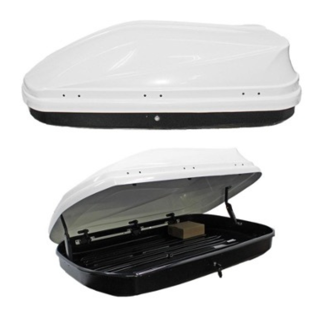 SRT ALLOY WHITE 400L ROOF BOX | Positive Sports Solutions